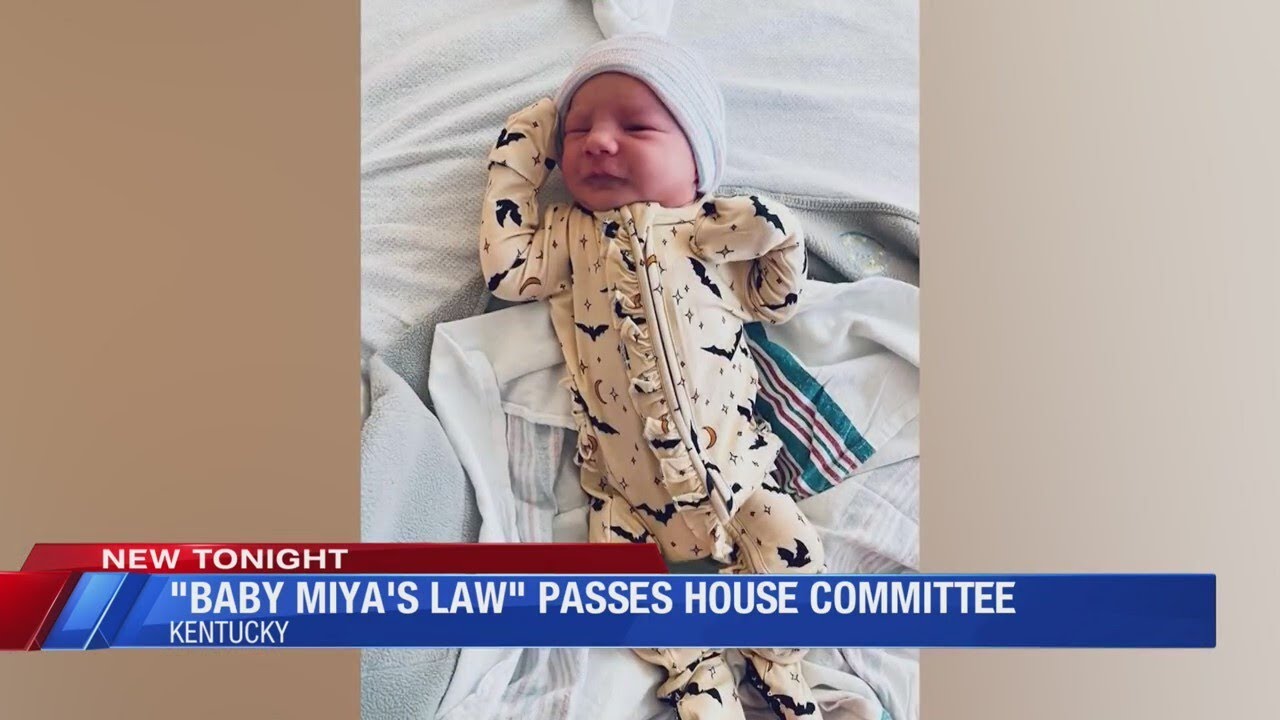 "Baby Miya's Law" passes Kentucky House committee - YouTube