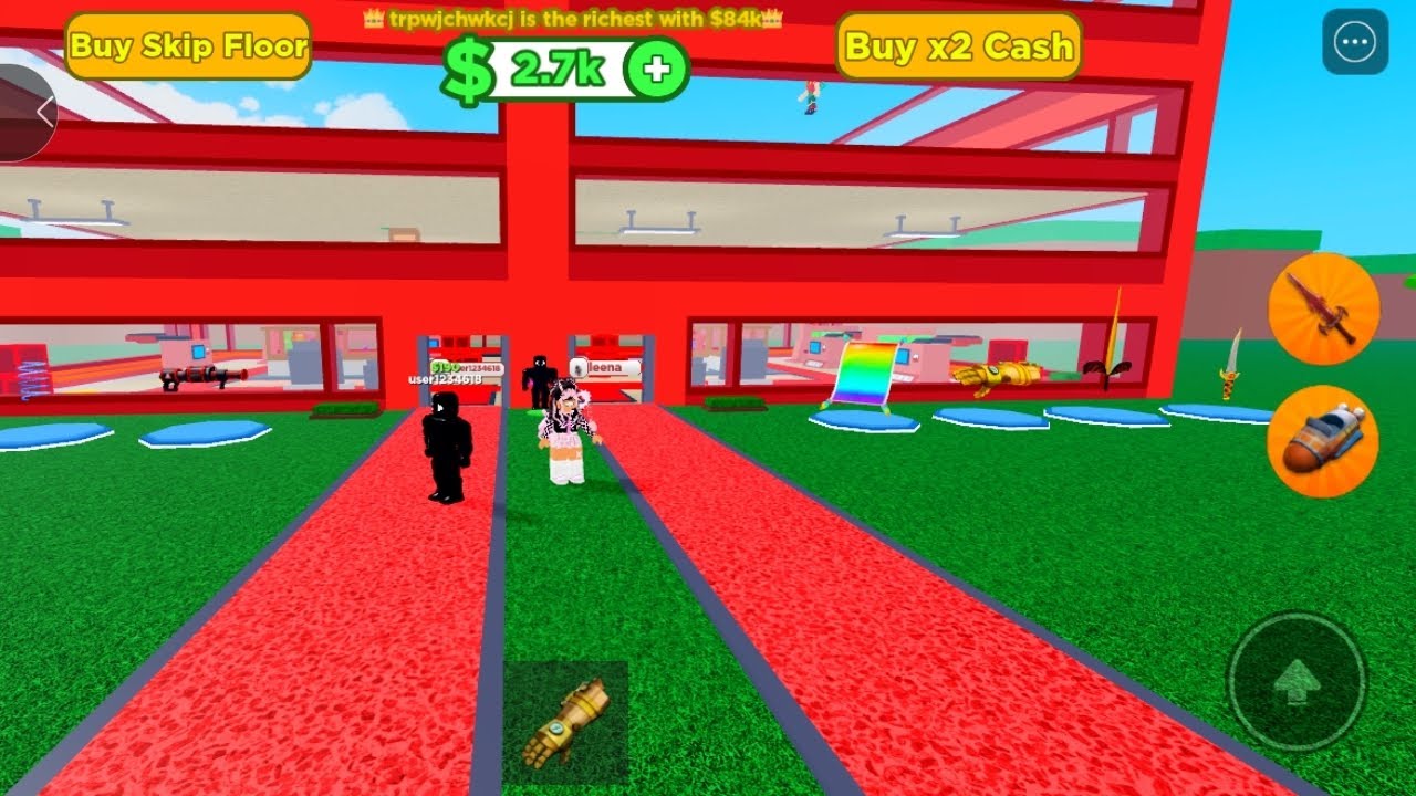 لعبنا انا و اخوي (2Playre Rainbow Friends tycoon) - YouTube