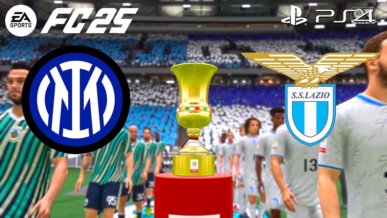 FC 25 - Inter vs Lazio | Quarti di Finale Coppa Italia 2025 - YouTube