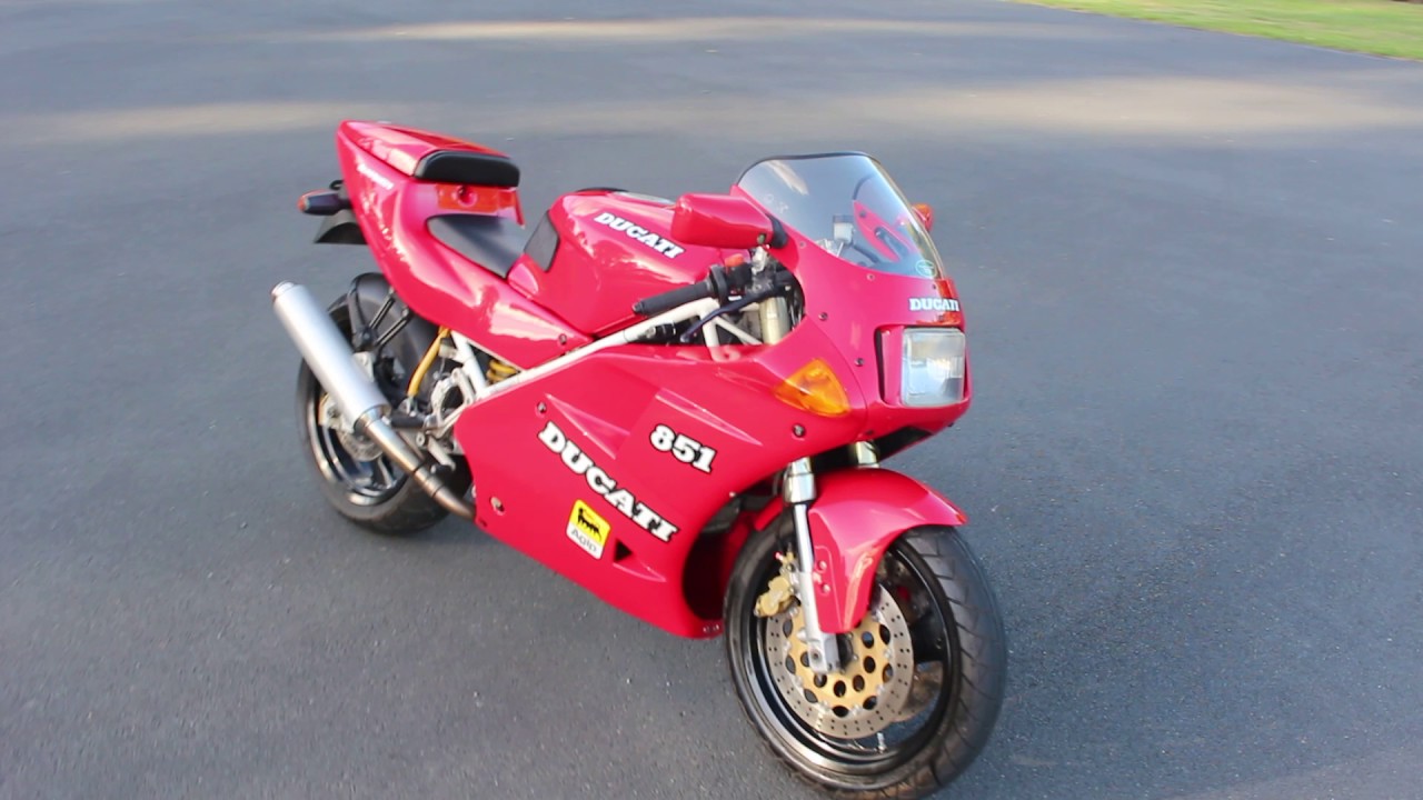 Ducati 851 Strada - YouTube