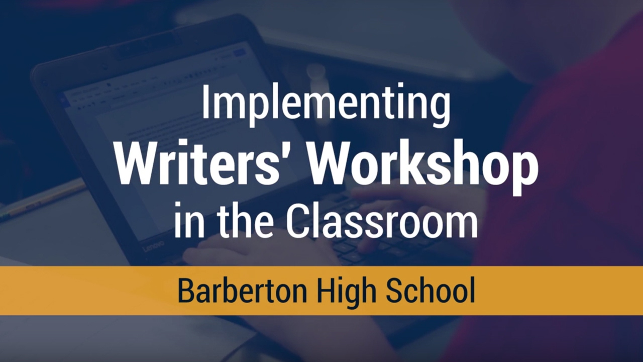 Writers' Workshop | Barberton High School - YouTube