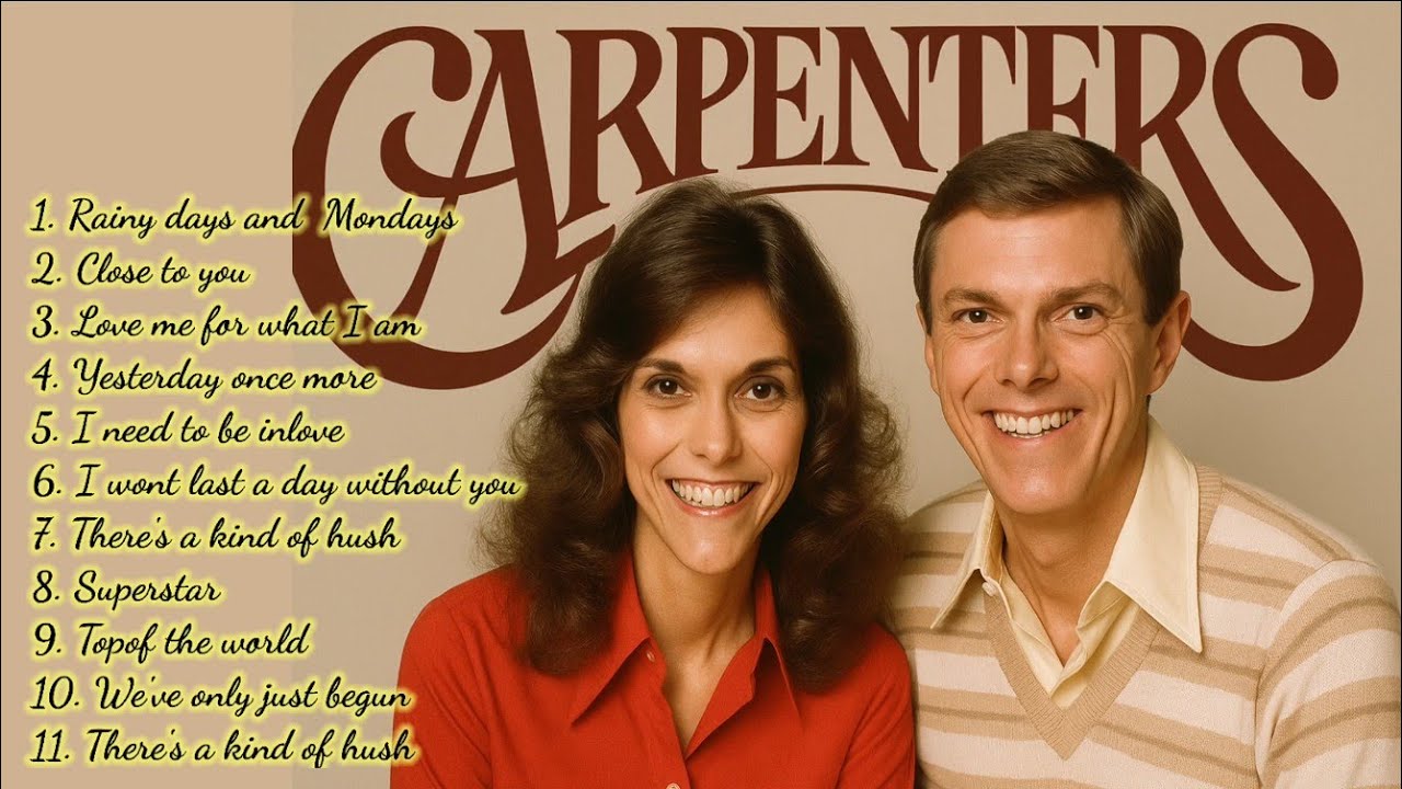 Best music from the Carpenters. 80s best musics - YouTube