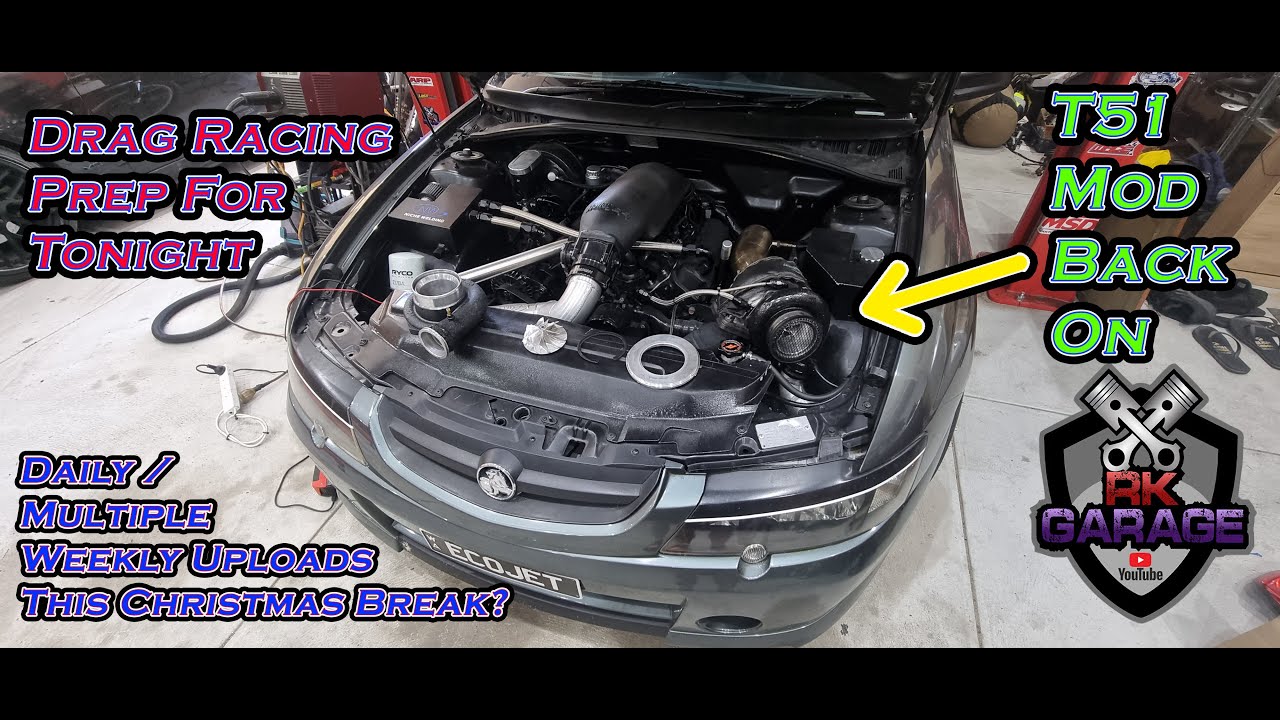 Turbo Comp Cover/Billet Wheel Change Out & Some Drag Prep For Tonight ...