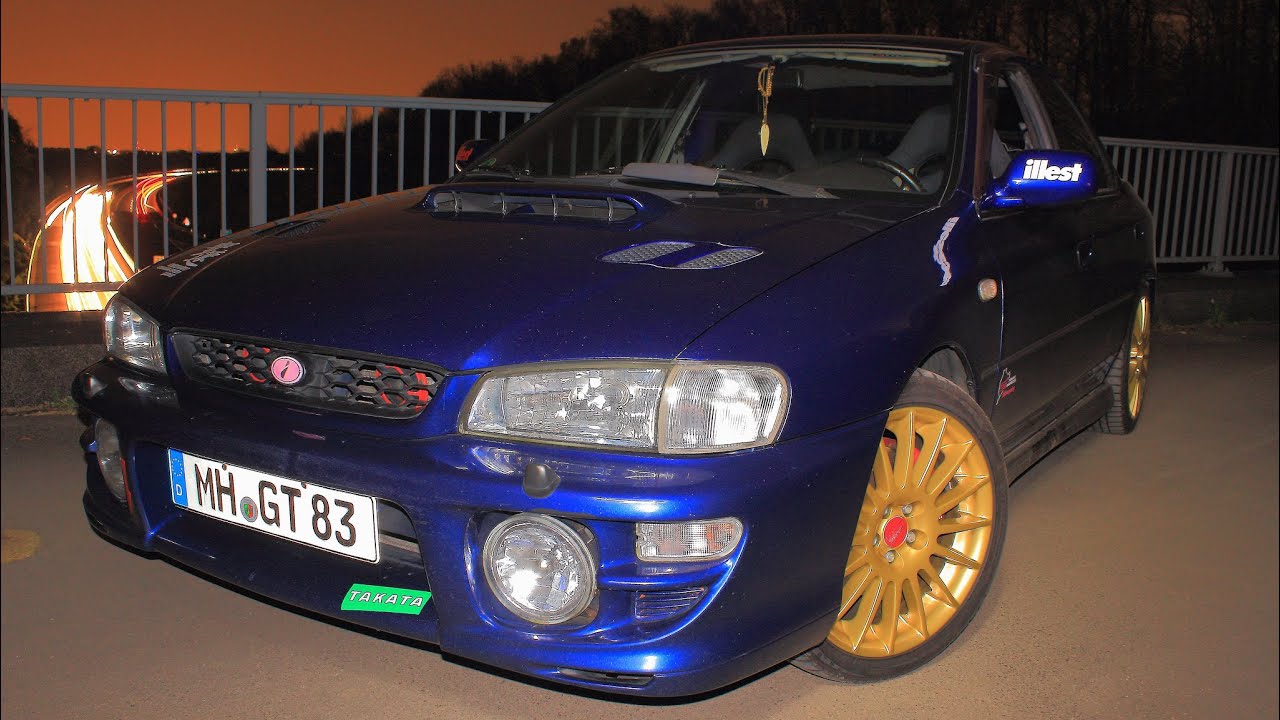 Loudest Subaru Impreza GT GC8 engine sounds in the world - YouTube