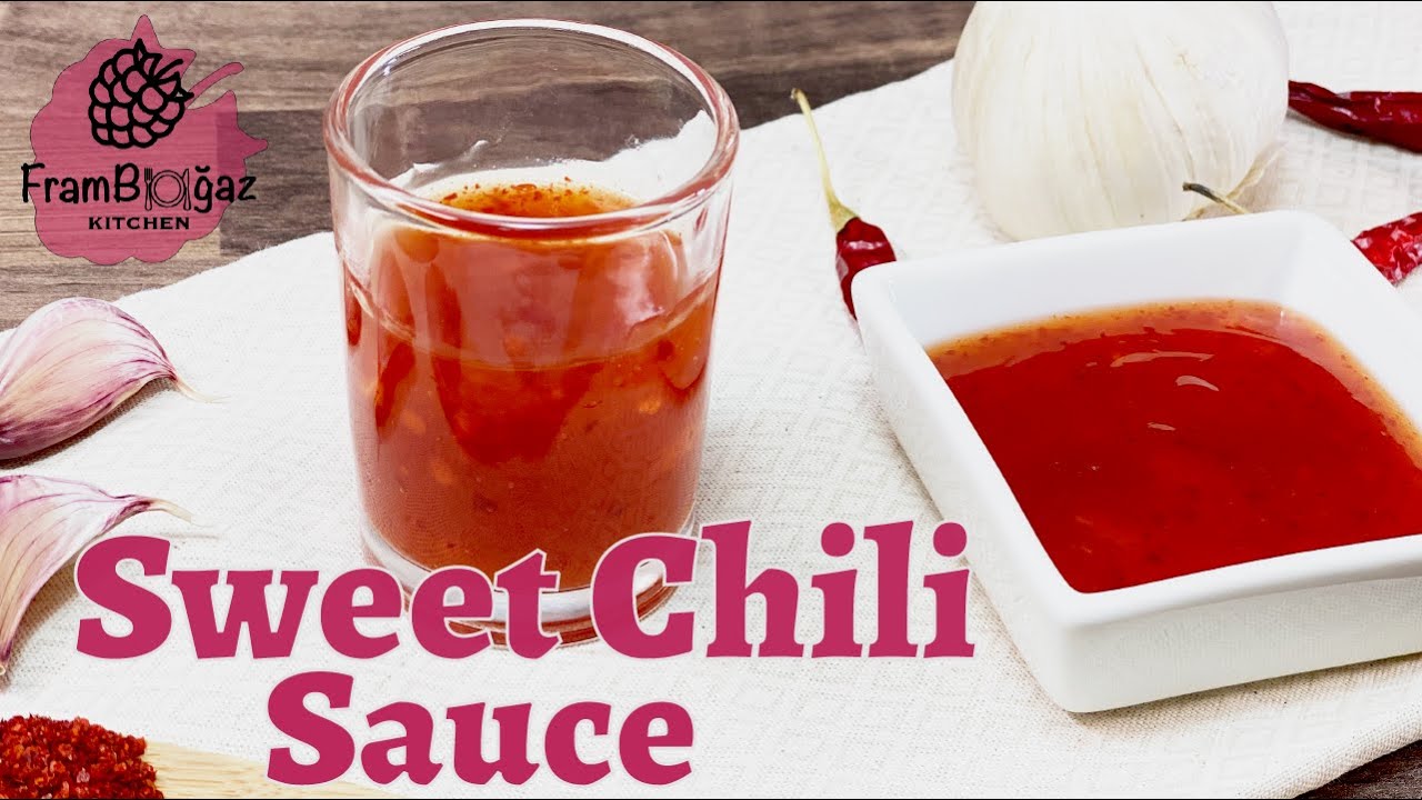 Tatlı Chilli Sos | Homemade Sweet Chilli Sauce | Tatlı Acı Sos Nasıl ...