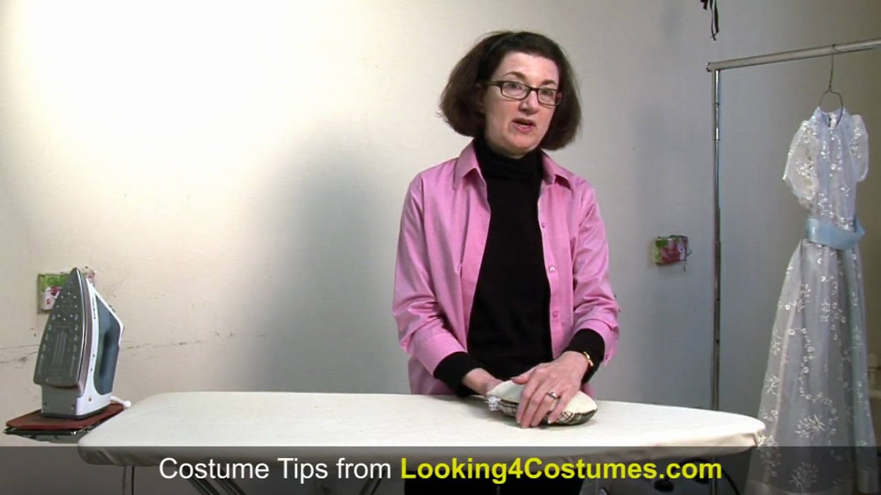 Costume Tips - Using a "Presser's Mitt" - YouTube