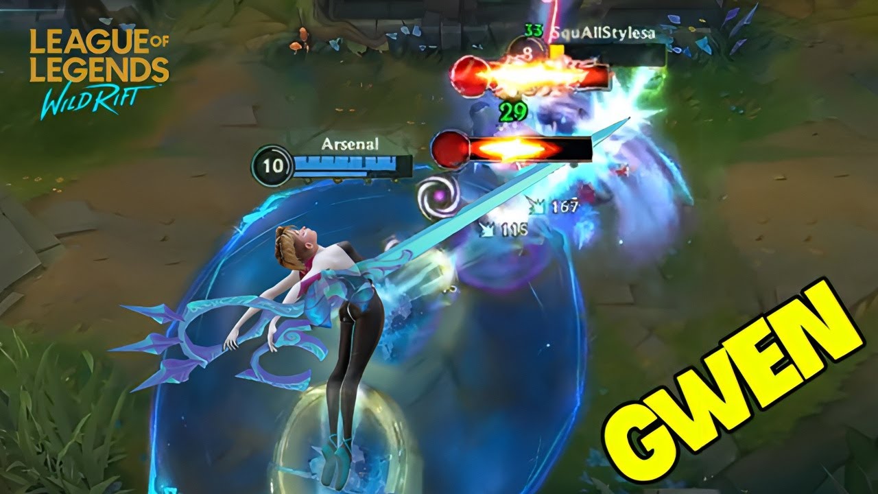 Wild Rift GWEN Montage - GWEN PENTAKILL - Best GWEN Plays | LoL Wild ...