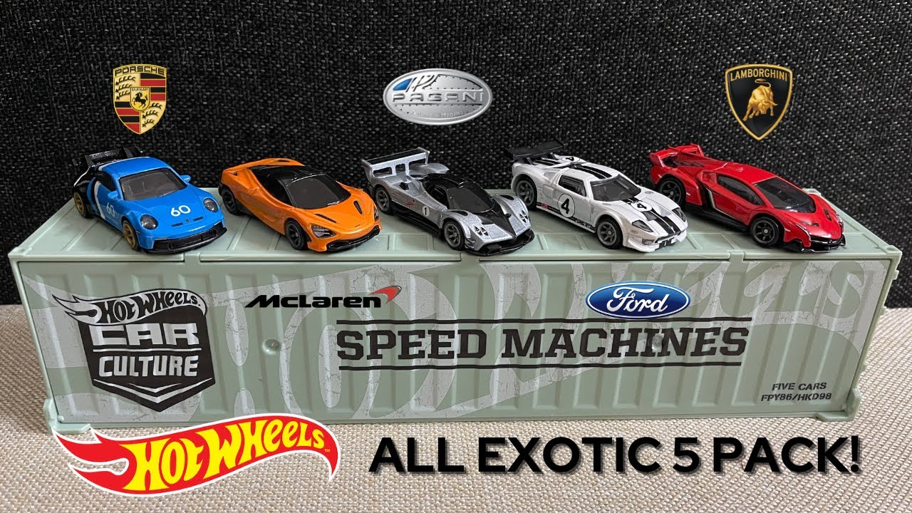 Unboxing this UNIQUE Hot Wheels Premium set! | Speed Machines | Hot ...