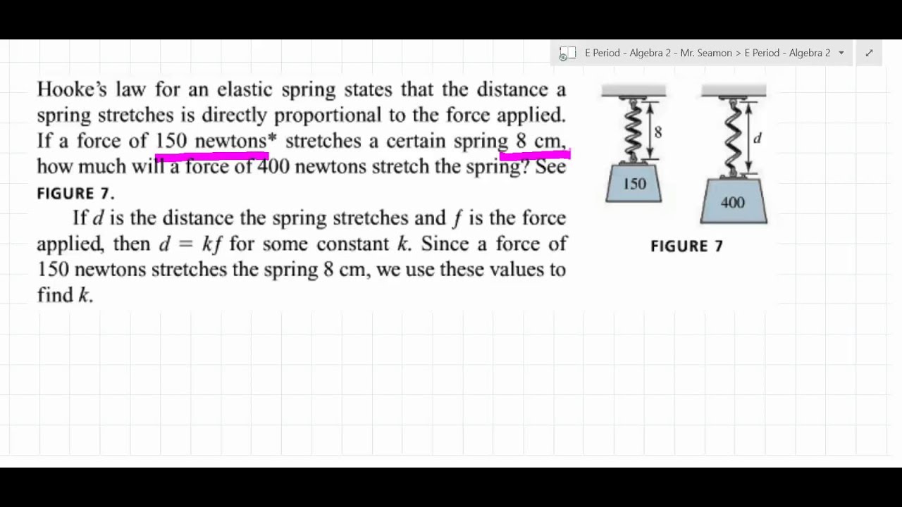 Algebra 2 - E Period - 1/21/14 - YouTube