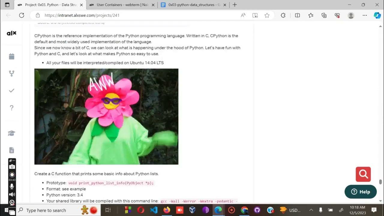 0x03. Python - Data Structures: Lists, Tuples ・ ・200% EXPLAINED ・ ・ - YouTube