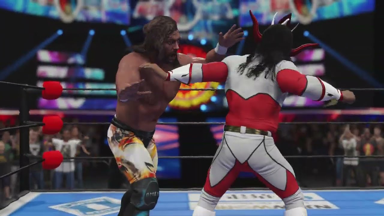 Kenny Omega vs. Jushin Thunder Liger!!!! #wwe2k24 #wwe #aew #njpw # ...