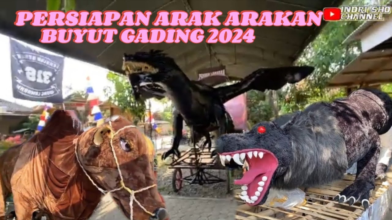 UPDATE ‼️persiapan arak arakan gadingan indramayu 2024 - YouTube