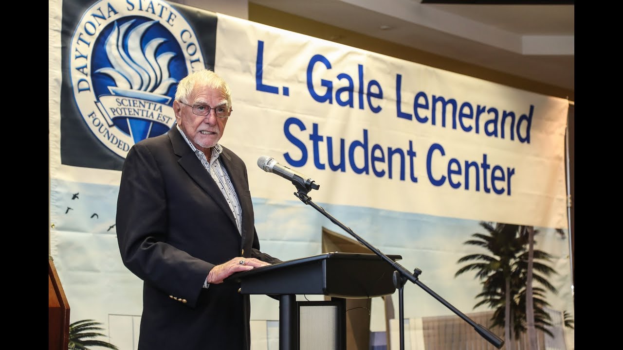 Daytona State College L. Gale Lemerand student center - YouTube
