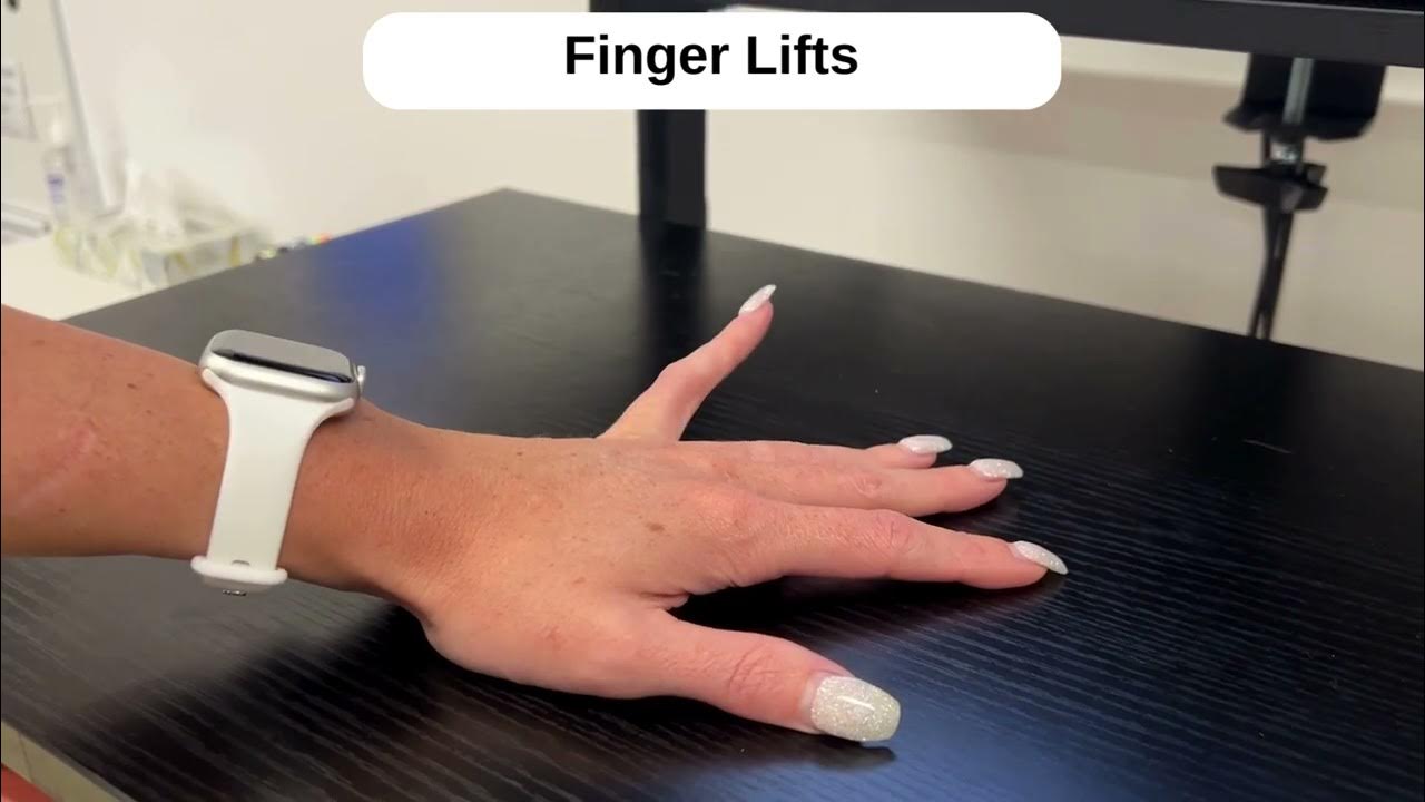 Finger Lifts - YouTube