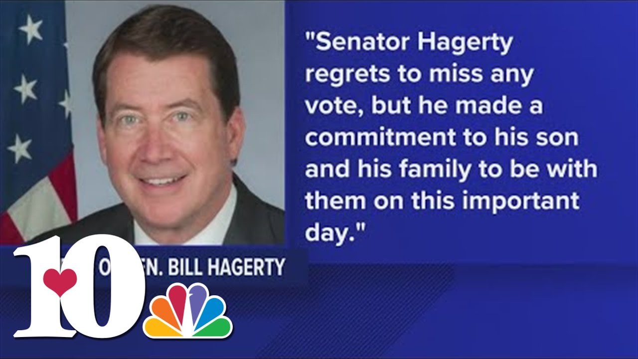 Sen. Hagerty did not vote on debt ceiling bill for graduation of son ...