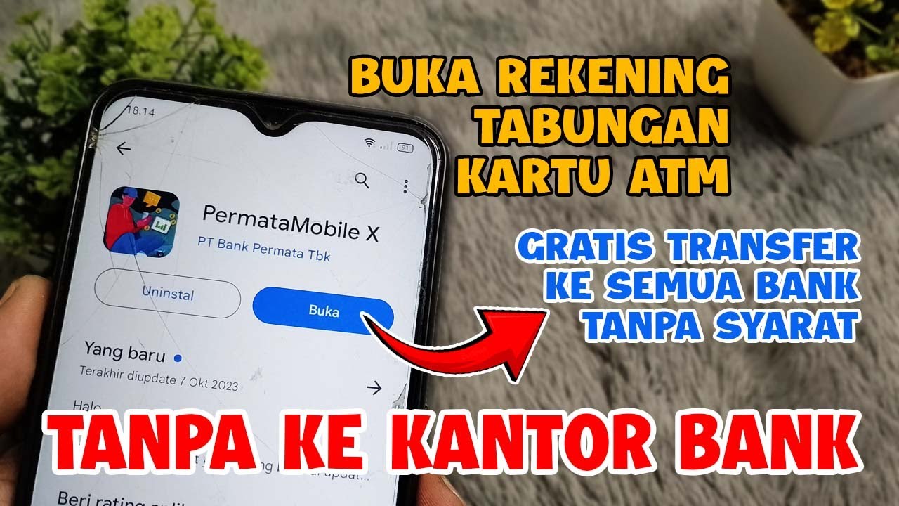 Cara Buka Rekening Bank Permata Online + Kartu ATM Tanpa ke Kantor Cabang - YouTube