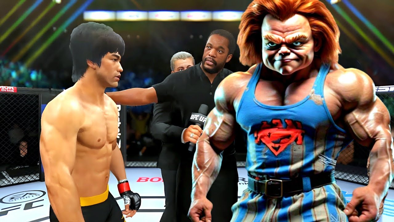 PS5 | Bruce Lee vs. Scary Strong Chucky (EA Sports UFC 4) - YouTube