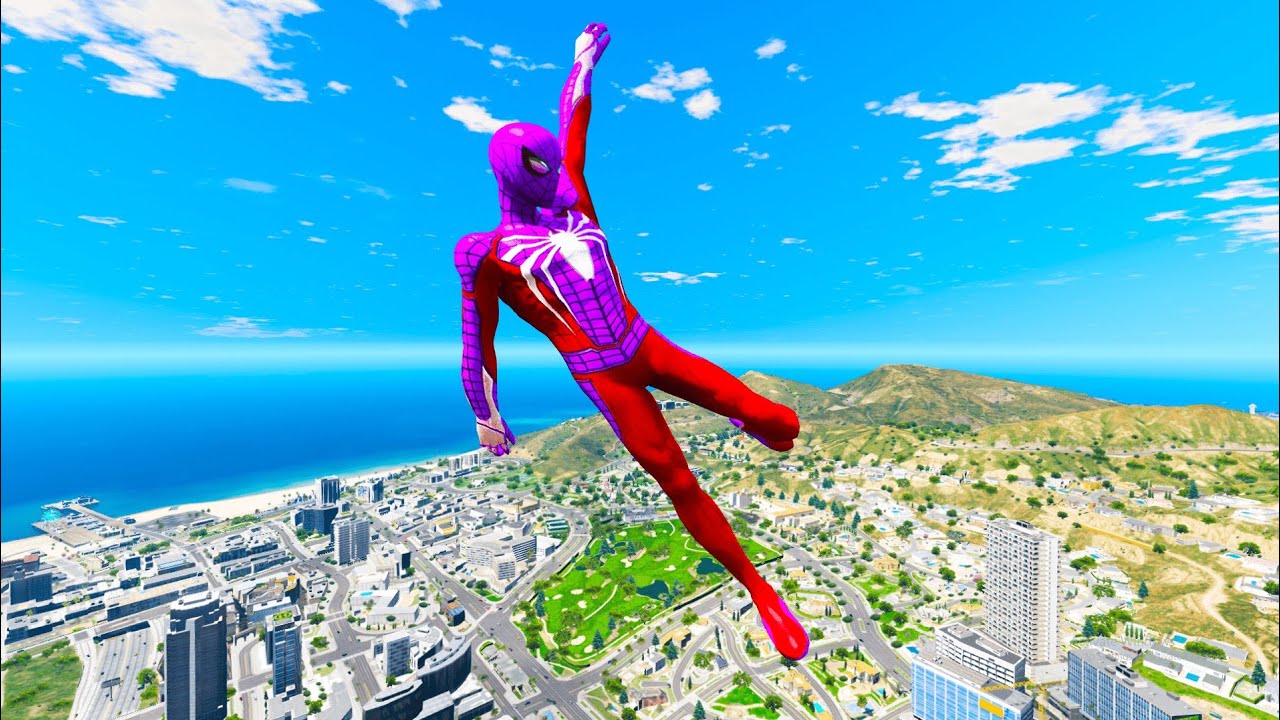 GTA V SPIDERMAN RAGDOLLS | GTA 5 EPIC FUNNY MOMENTS with GTA Vortex ...