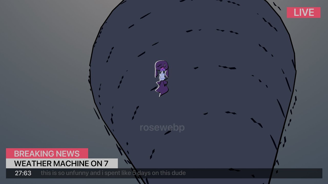 weather machine (animation test) - YouTube