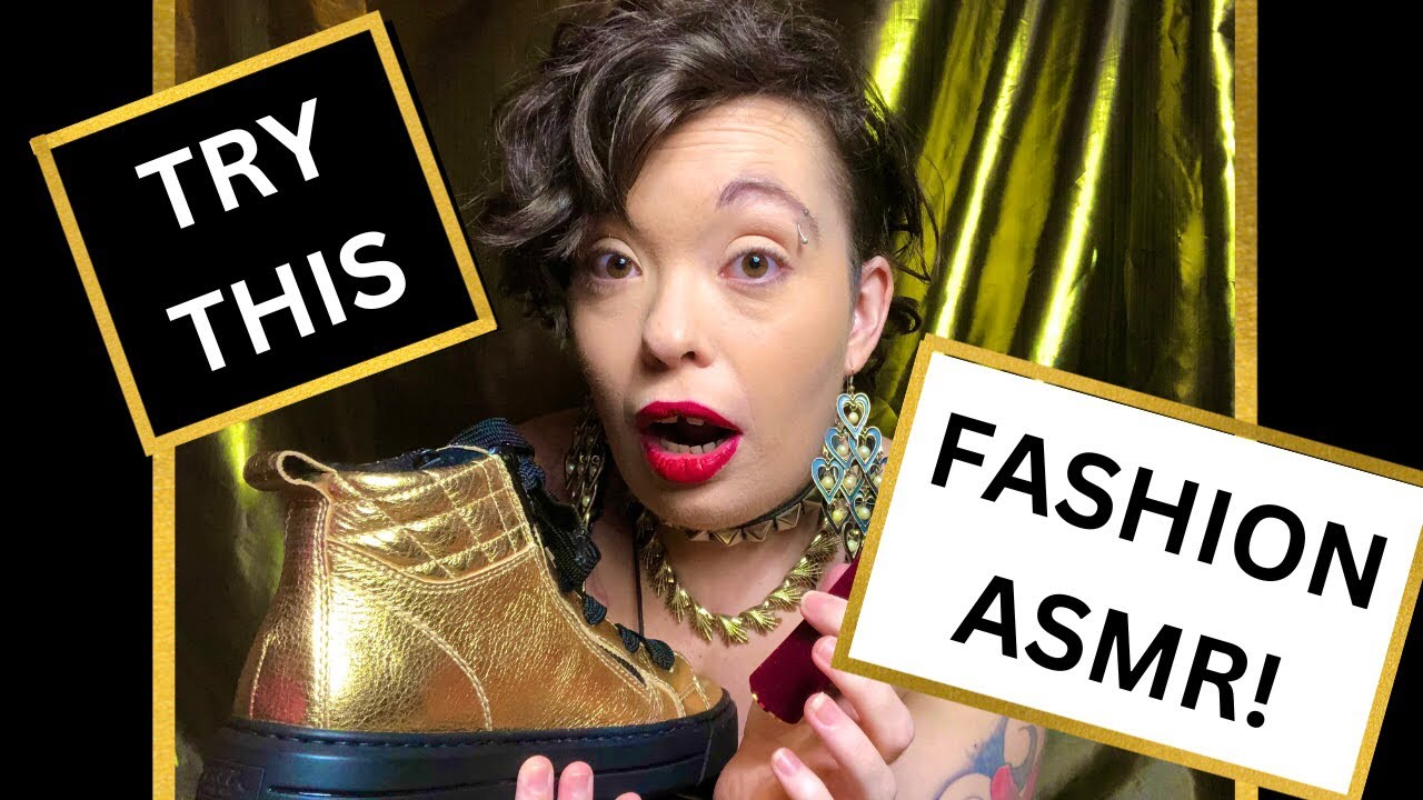 TRY this FASHION ASMR! | Colour ASMR | Luxury ASMR | ASMR Sounds - YouTube