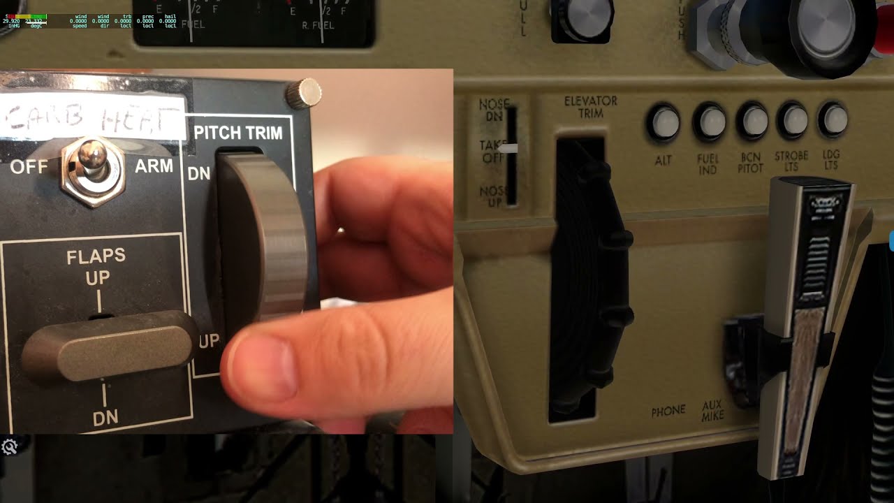 Logitech Saitek Pro Flight Multi Panel - Trim wheel mod in X-Plane 11 ...