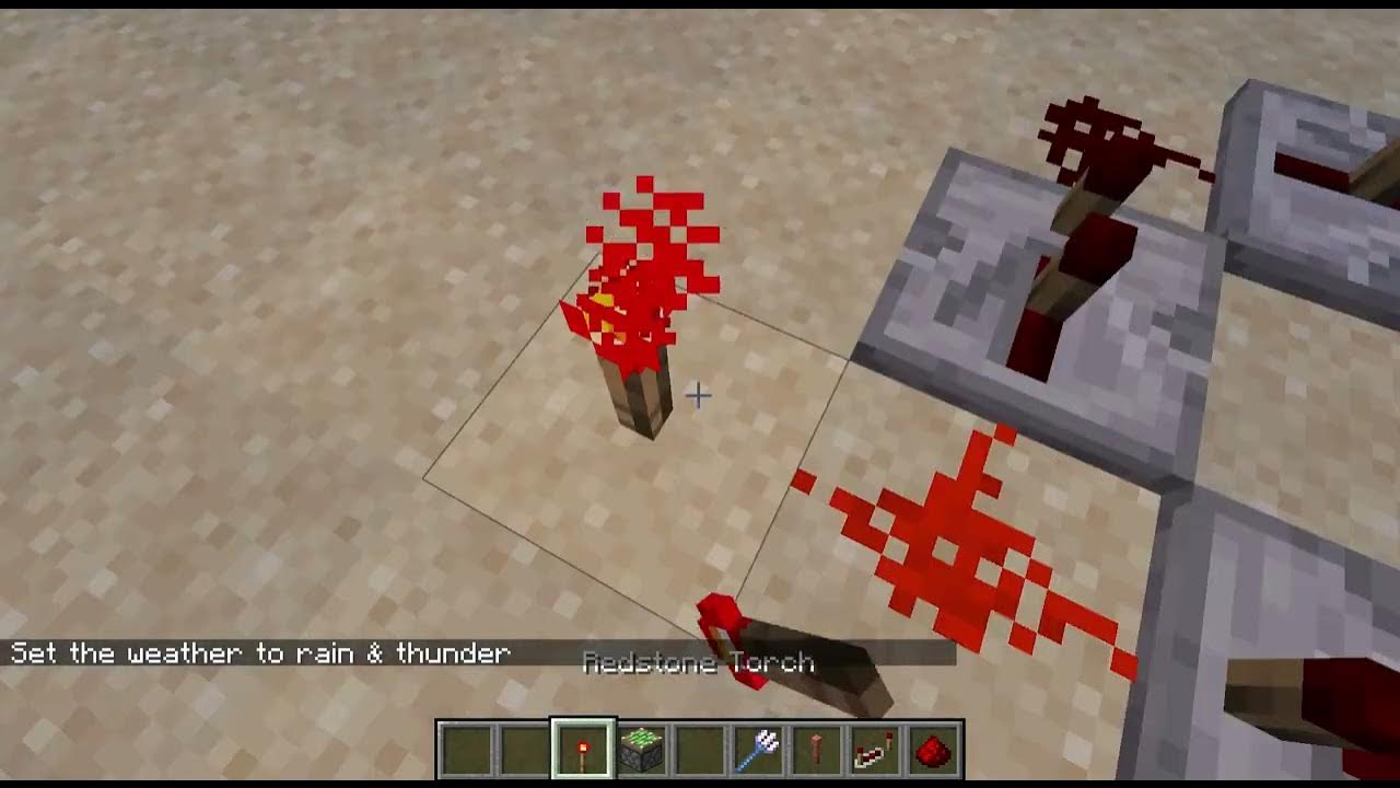 How to make a infinite lightning machine for Minecraft java - YouTube