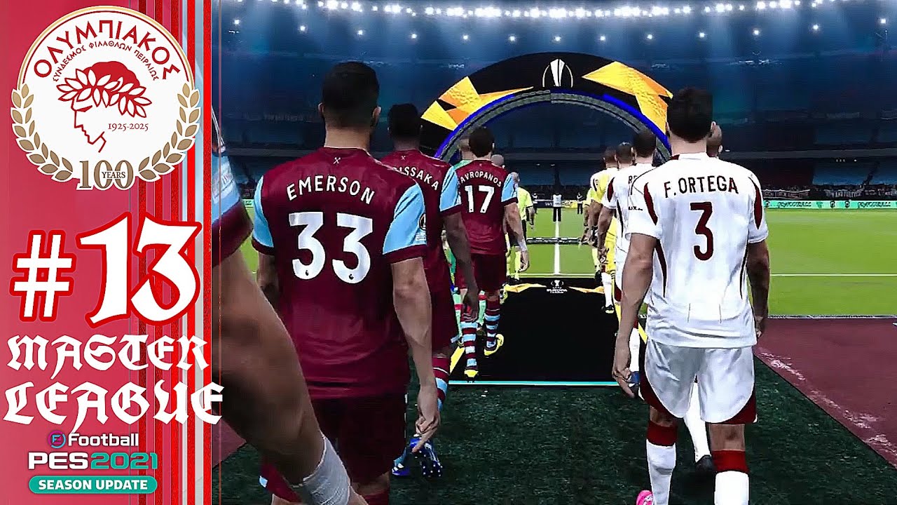 ΡΑΝΤΕΒΟΥ ΜΕ ΤΗΝ ΙΣΤΟΡΙΑ ! - Olympiacos Greek Master League PES 2021 #13 ...