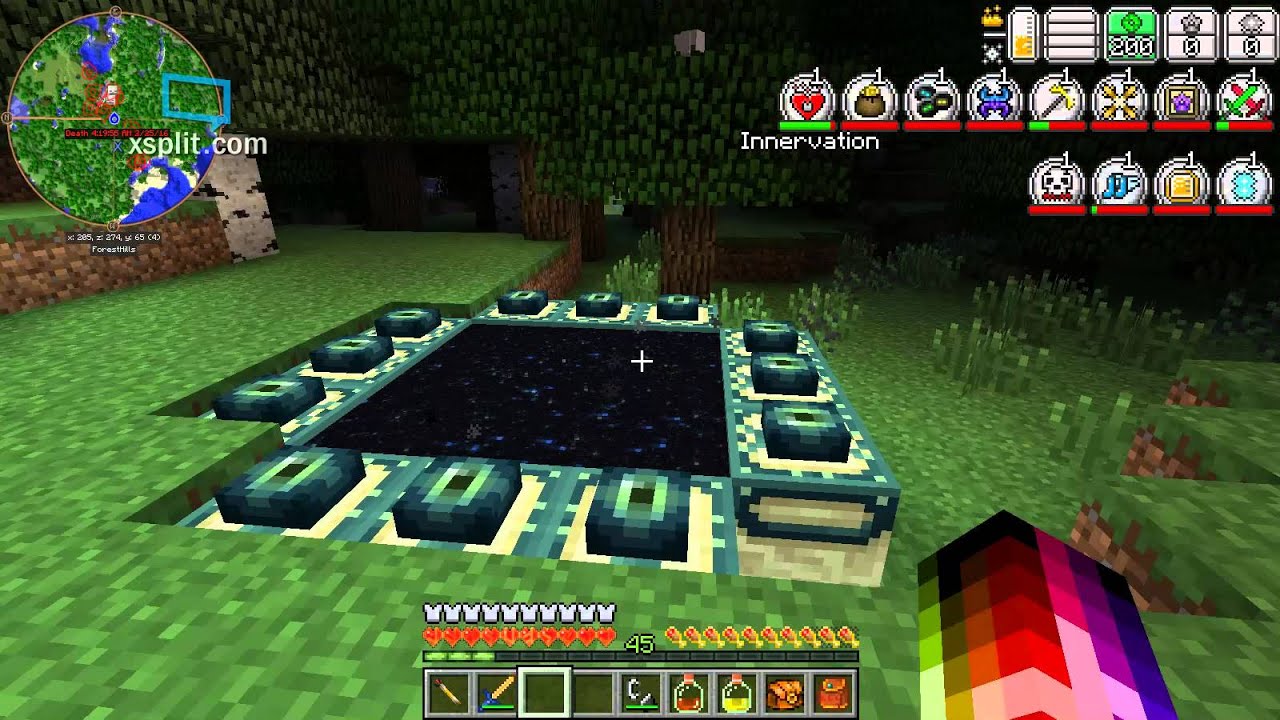 Minecraft Hardcore Ender Expansion Dragon Ender Dragon fight pt1 - YouTube