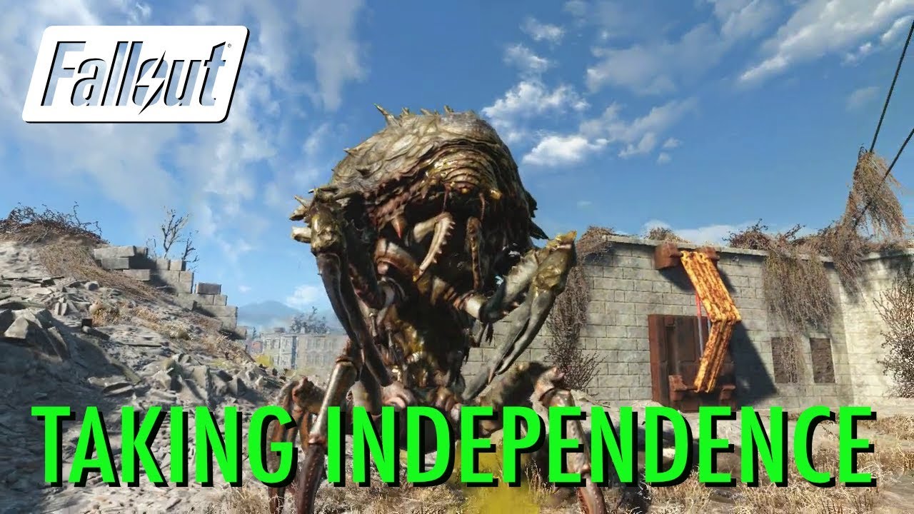 Taking Independence - Fallout 4 Playthrough Gameplay Part 13 - YouTube