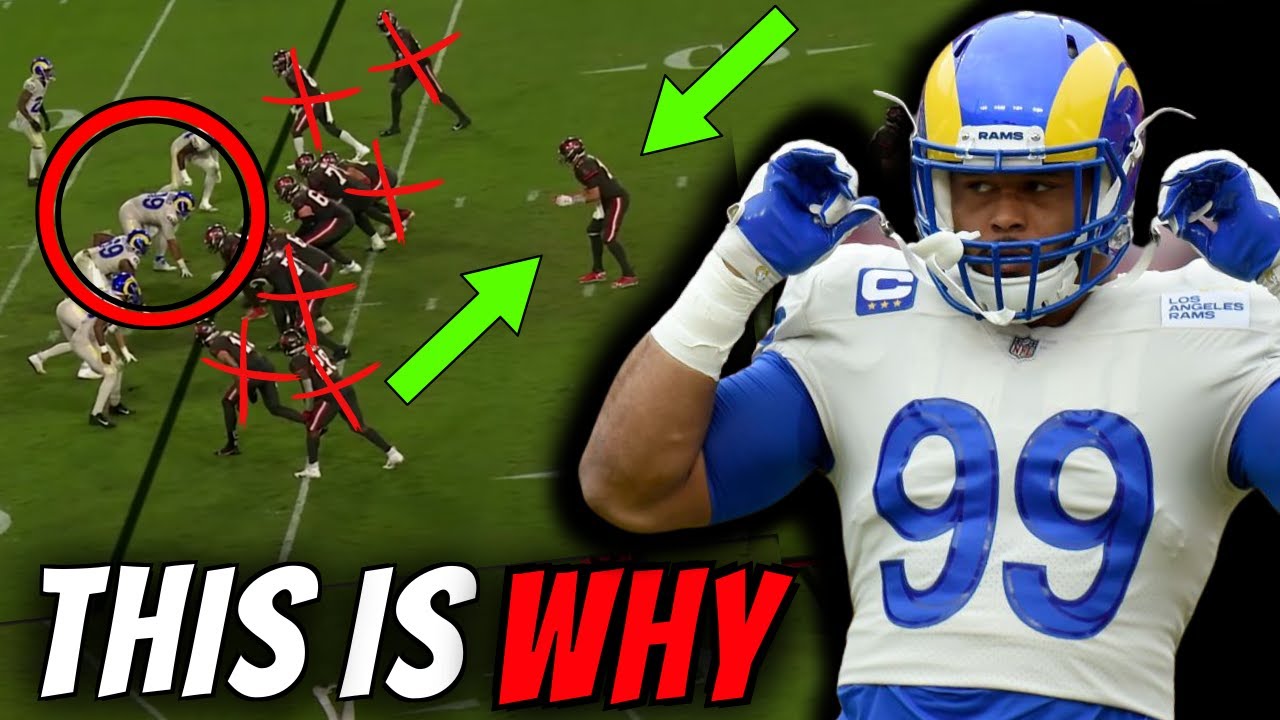 The REAL Reason why Aaron Donald Makes The Rams So Good In The NFL ...