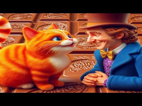 cats and Wonka chocolate factory|| cats and Wonka chocolate #ai cats# ...