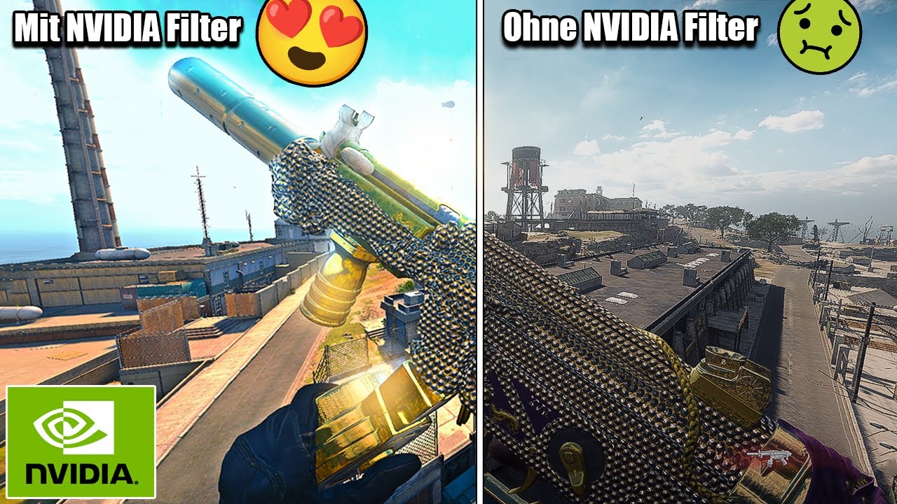 Gegner SOFORT besser erkennen, die BESTEN NVIDIA Filter für Warzone ...