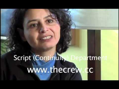 Script (Continuity) Department - The Crew - YouTube