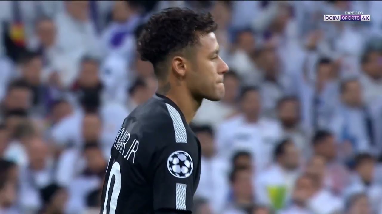 Neymar Jr Vs Real Madrid [2018] Clip #4 - YouTube