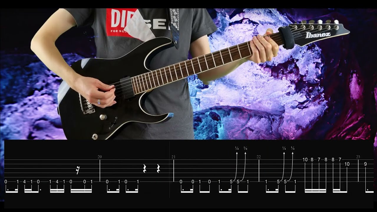 BLACKPINK - Pink Venom - Lead Guitar Tutorial with On-Screen Tabs - YouTube