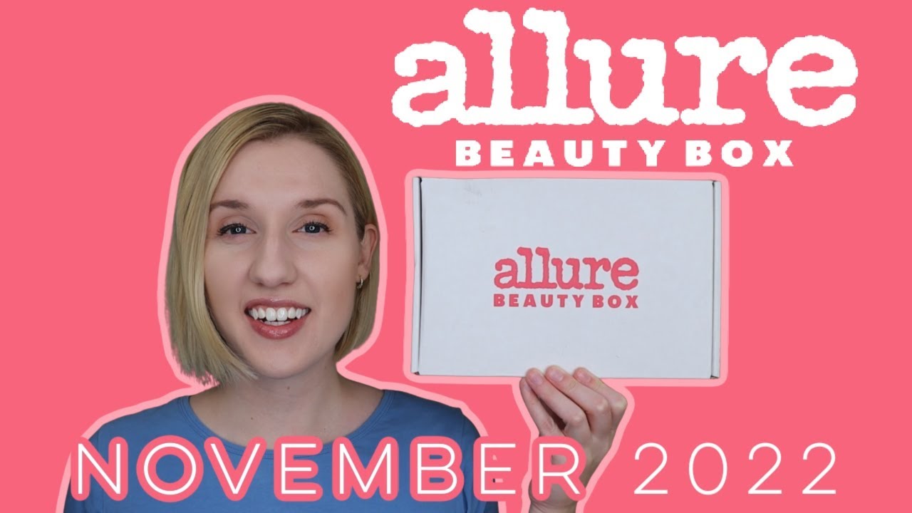 Allure Beauty Box | November 2022 - YouTube