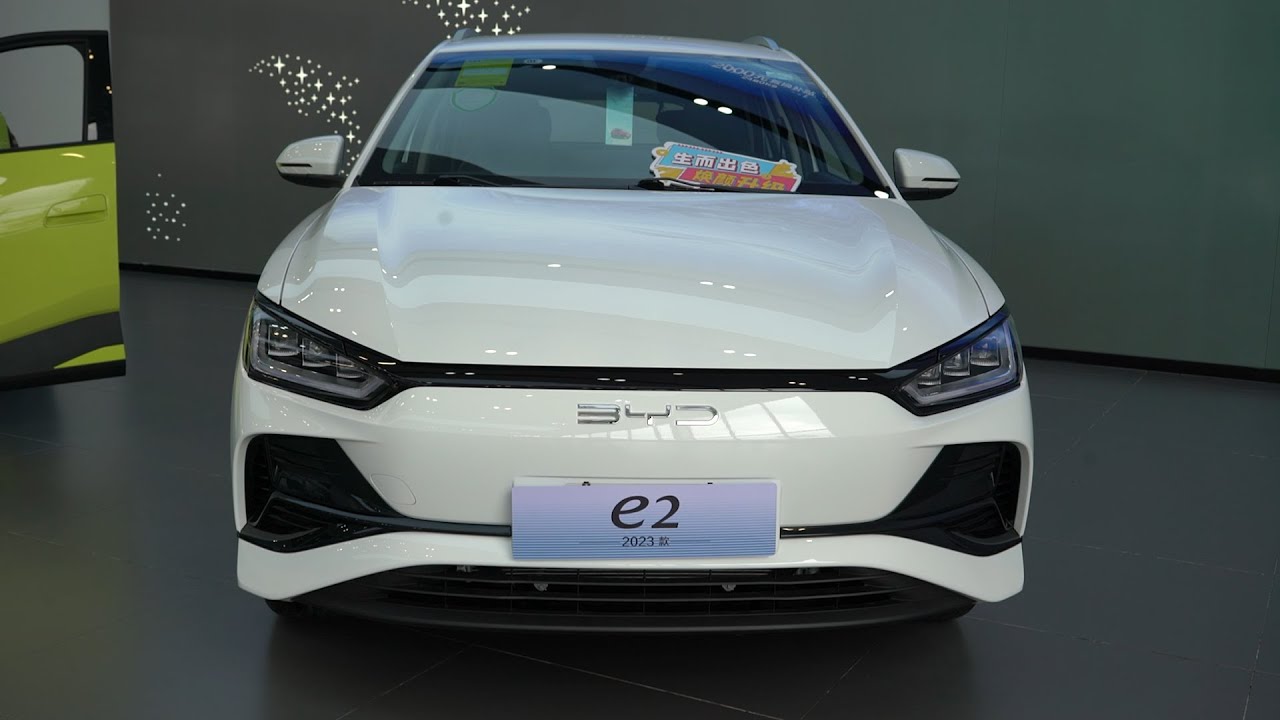 2023 BYD E2 Exterior and interior space video (detailed details) - YouTube