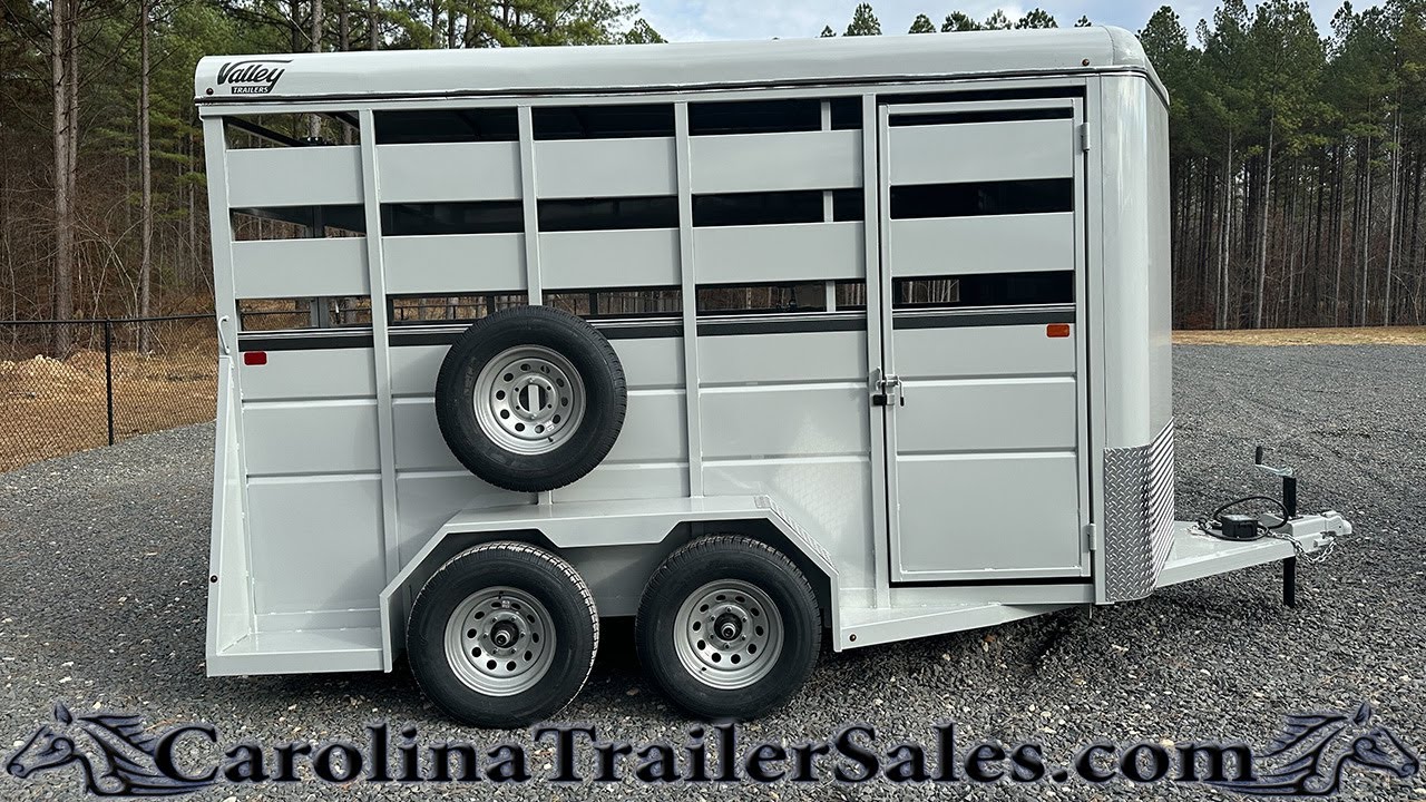 2024 Valley Trailers Upgraded Stock Bumper Pull Trailer | Full Feature ...