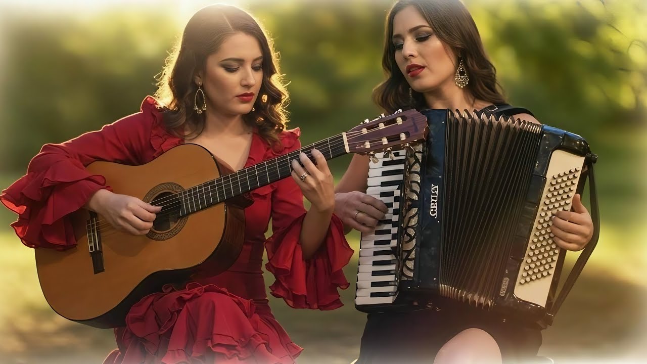 The Perfect Duo!! Spanish Flamenco Guitar and Accordion in Relaxing ...