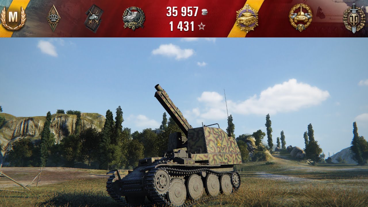 World Of Tanks Grille 10 Kills 3.1k Damage - YouTube