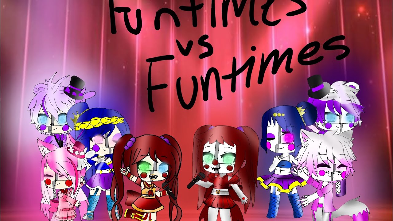 Funtimes vs funtimes singing battle (Fnaf) Check Description! (Collab ...