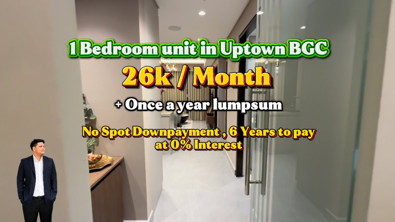 The Best 1 Bedroom Condo in BGC | Uptown Modern (Pre-selling ready by ...