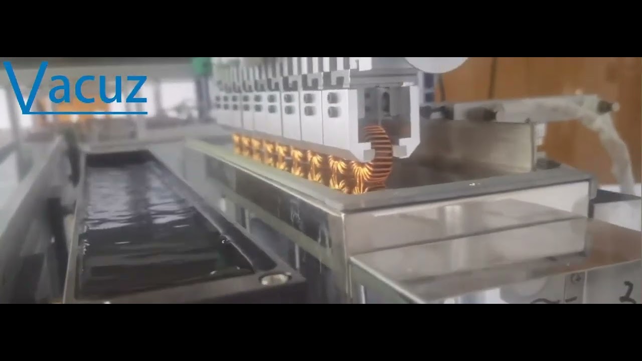 Automatic Differential Mode Toroidal Coil Inductor Tin Welding ...