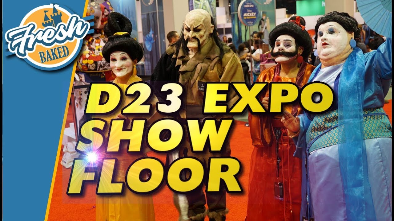 Walking the D23 Expo show floor - Cosplay and Booths | D23 Expo 2019 pt ...