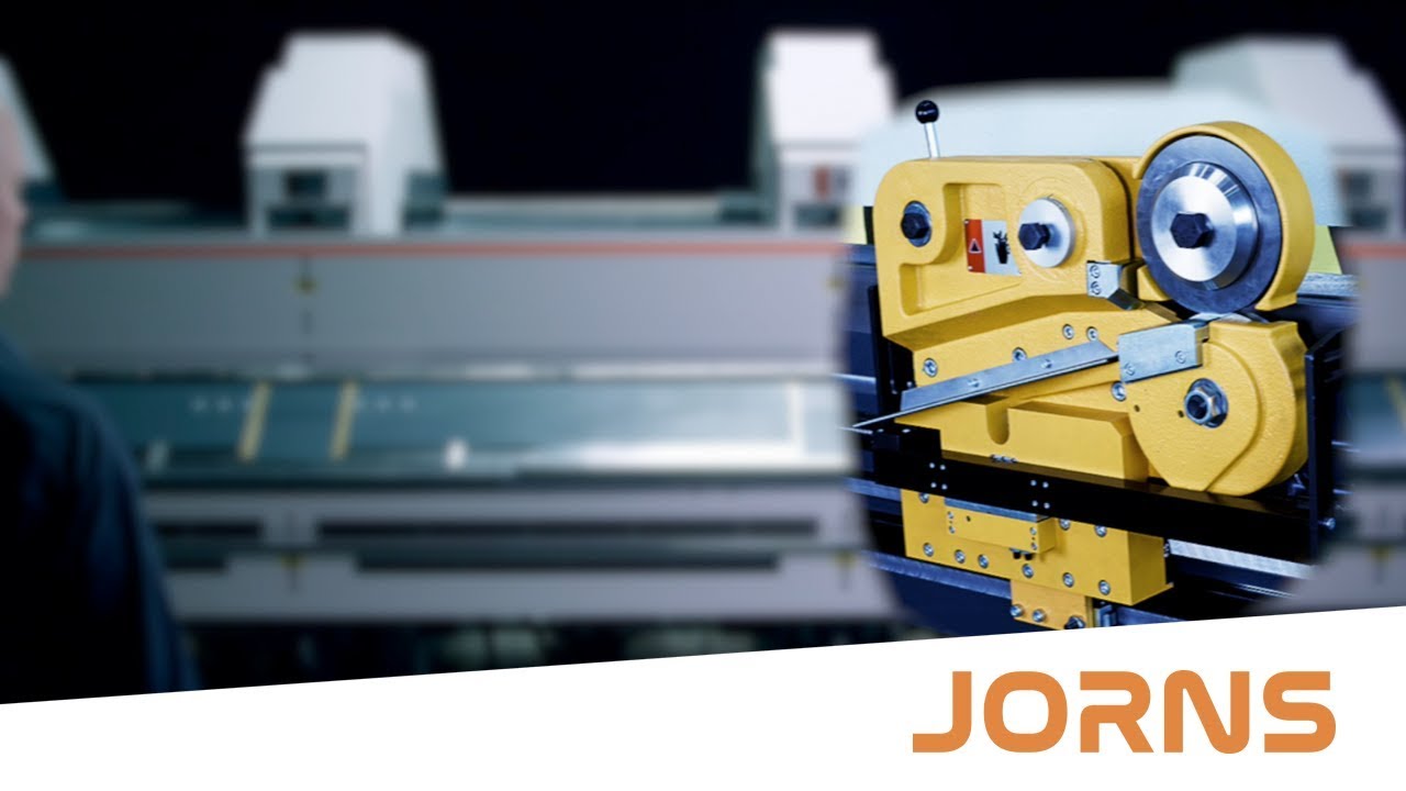 Jorns JDB double bending machine: Shearing systems – precise and safe ...