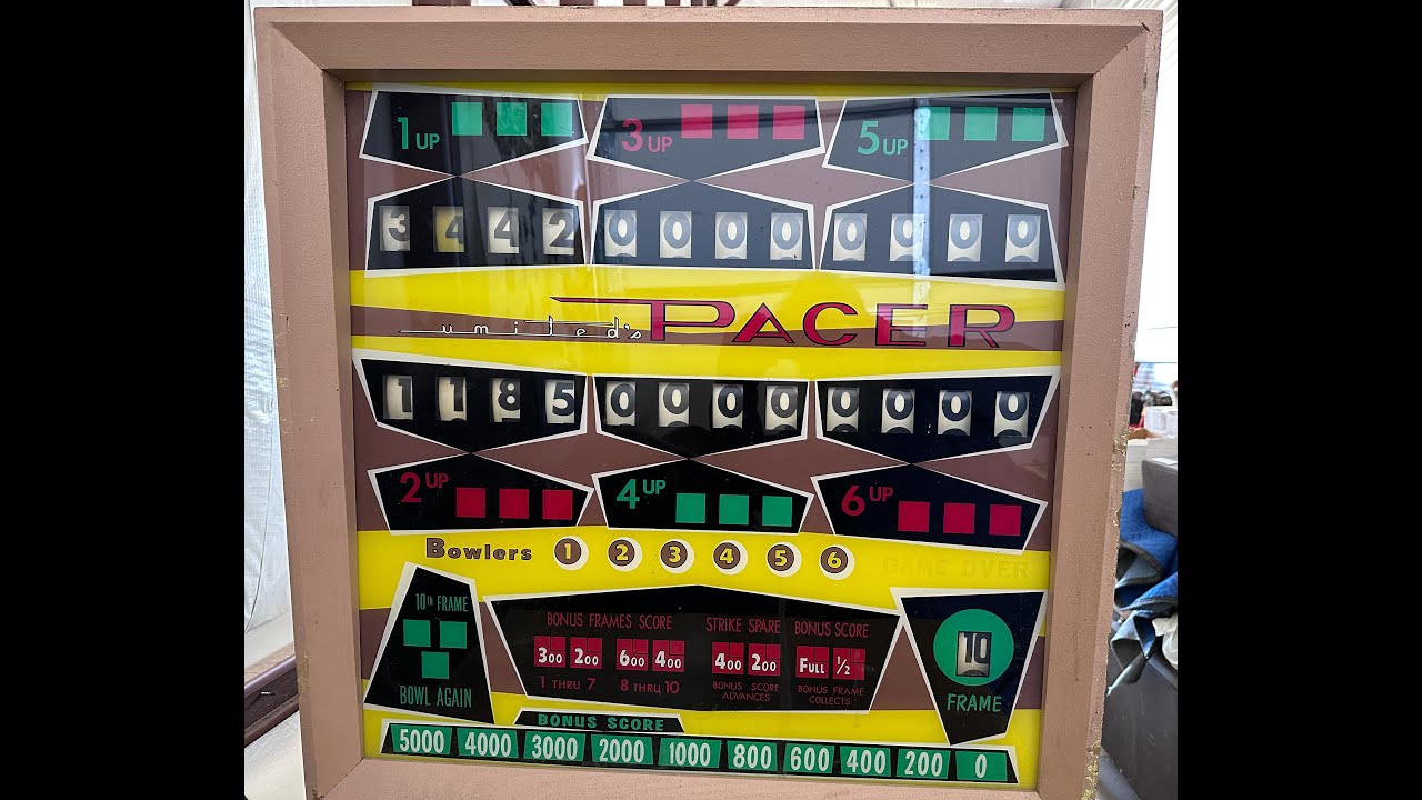 Vintage Bowling Arcade Game for Auction April, 20th, 2023 @7PM - YouTube