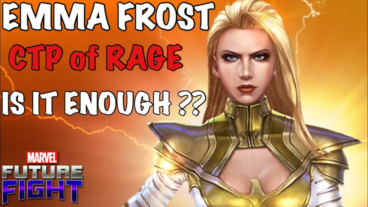 PHOENIX FIVE EMMA FROST CTP OF RAGE TESTING | Marvel Future Fight - YouTube