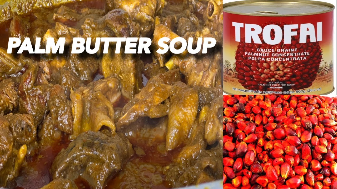 HOW TO MAKE PALM BUTTER SOUP - YouTube