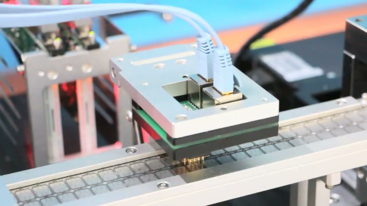 Chip Module Initialization Machine PTM-120B - YouTube