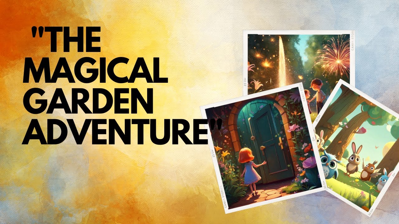"Enchanting Escapade: The Magical Garden Adventure | A Whimsical 3D ...